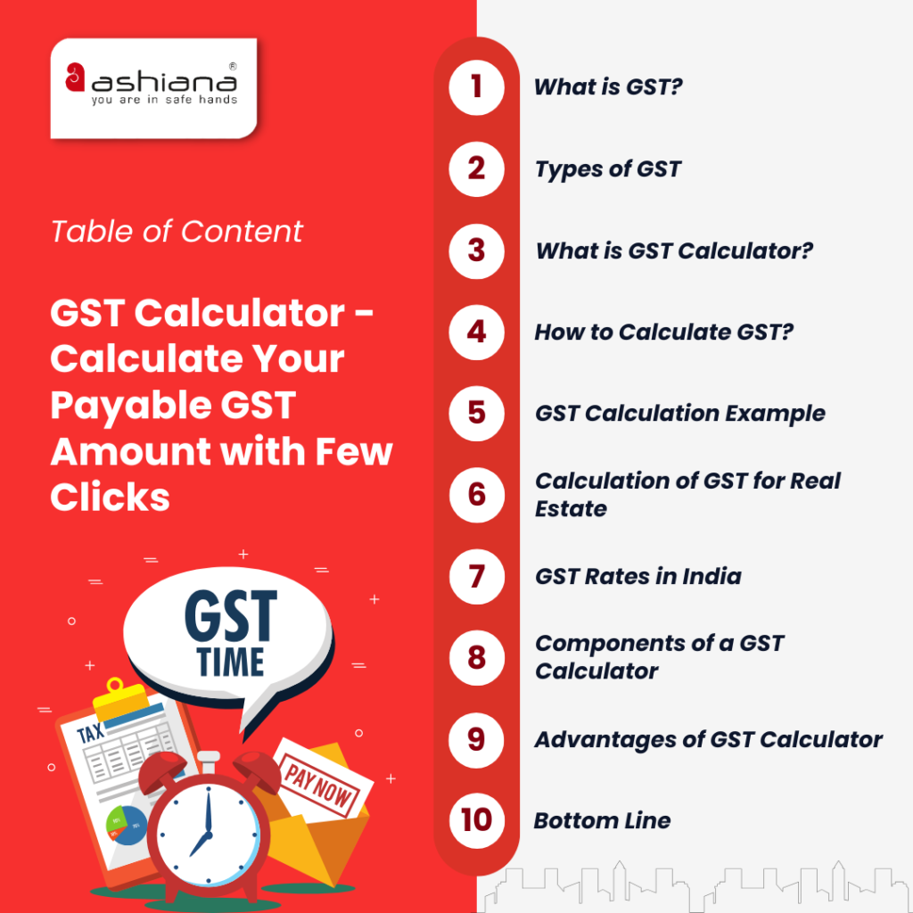 GST Calculator - Quickly Calculate Your Payable GST Amount Online Ashiana