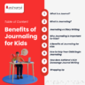 Benefits of Journaling for Kids: Boost Creativity & Skills Ashiana