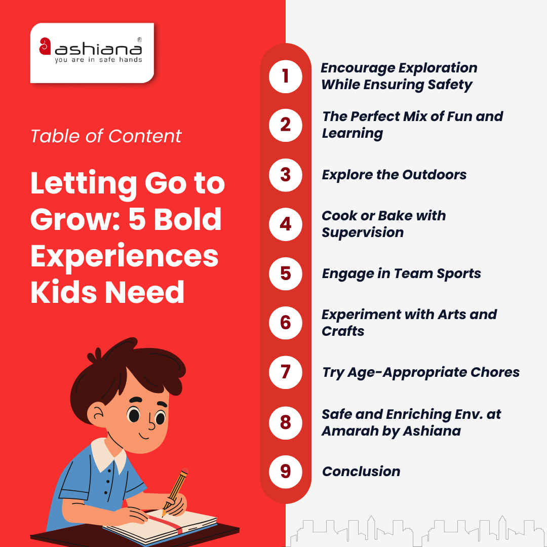 Letting Go to Grow: 5 Bold Experiences Kids Need Ashiana